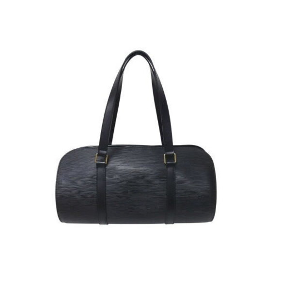 Louis Vuitton | Bags | Louis Vuitton Soufflot Handbag Noir Epi Black ...